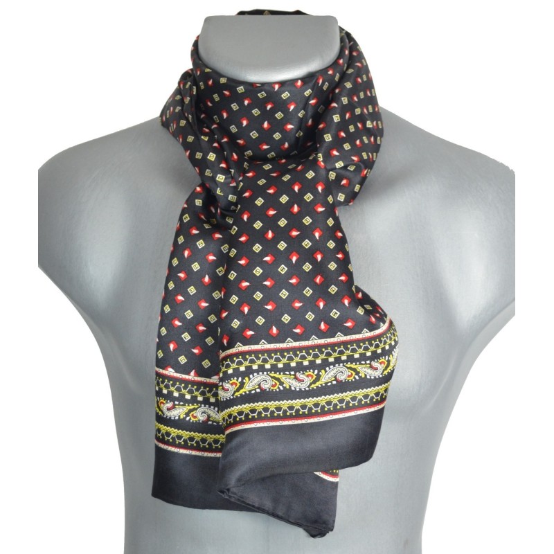 Foulard soie pour homme : vaste choix de foulards homme en 100% soie