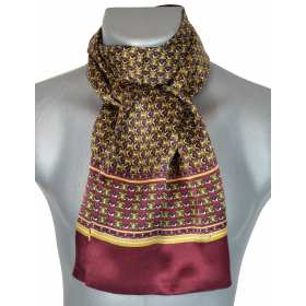 Foulard soie pour homme : vaste choix de foulards homme en 100% soie