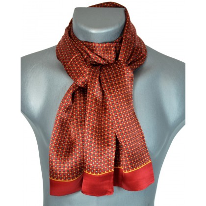 Foulard soie pour homme : vaste choix de foulards homme en 100% soie